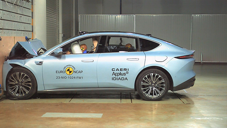 NIO sets the bar high in Euro NCAP's newly updated 2023 ratings